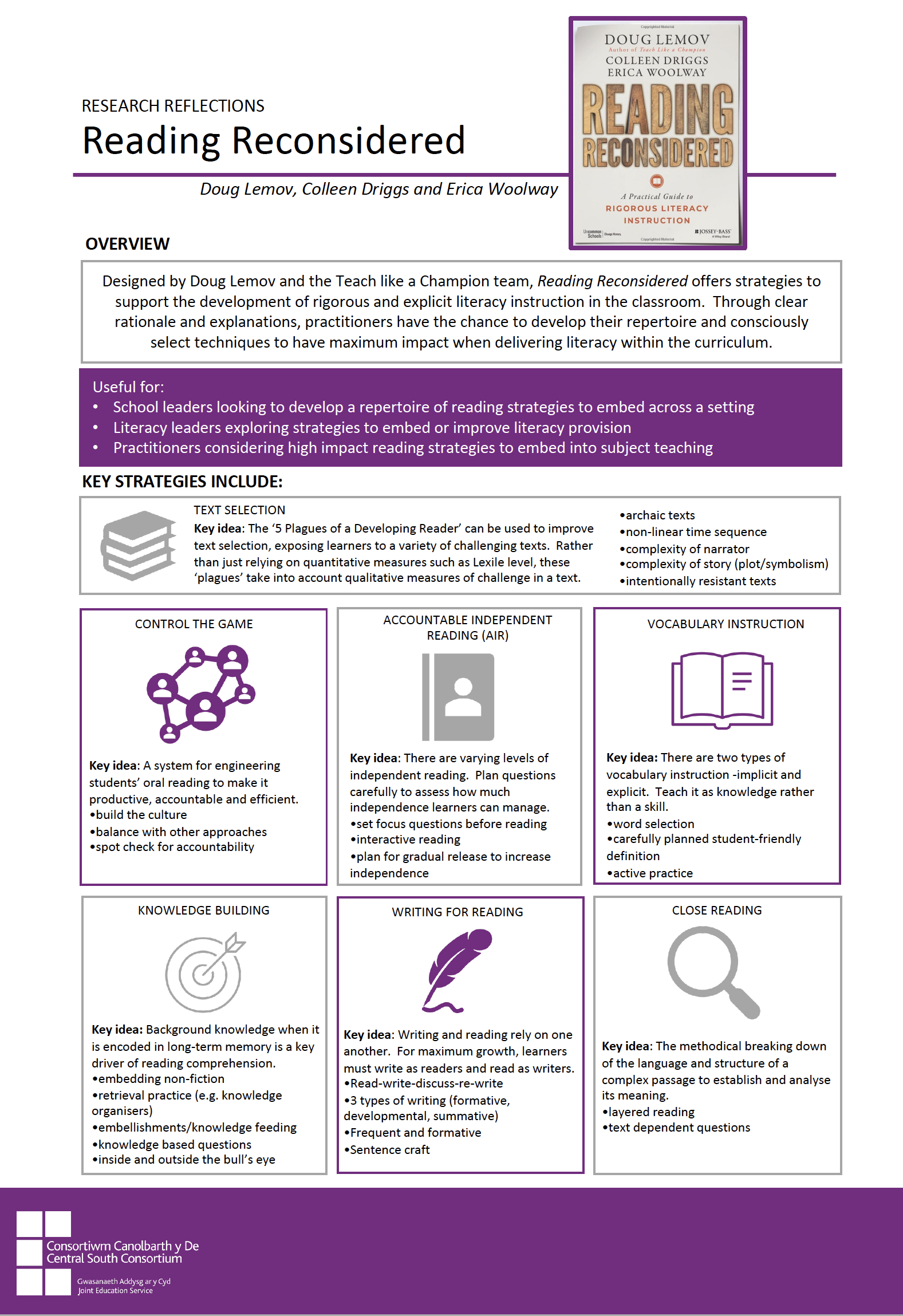 Research Reflections: Reading Reconsidered - CSC